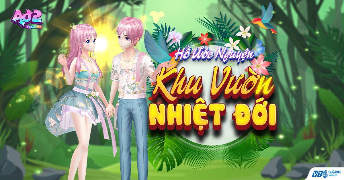 (SK) HỒ ƯỚC NGUYỆN: KHU VƯỜN NHIỆT ĐỚI
